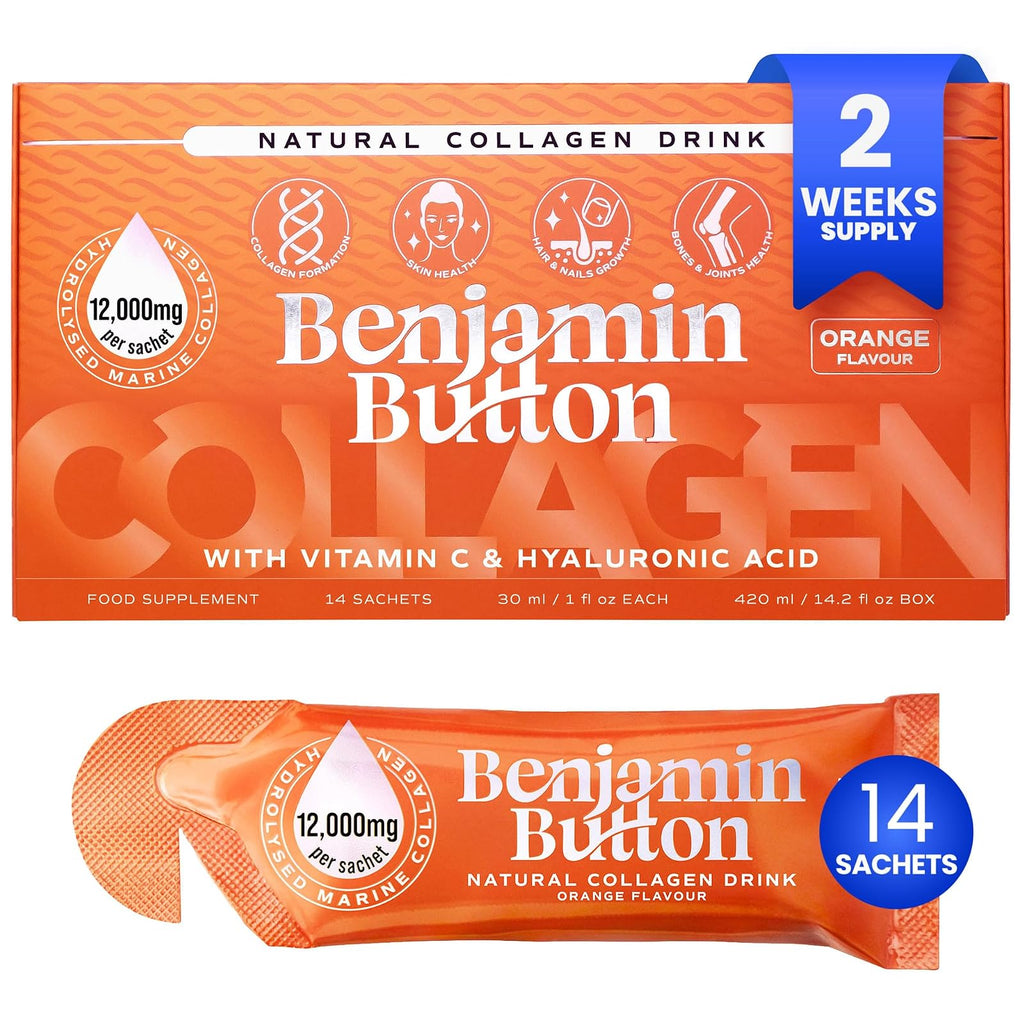 Benjamin Button marine collagen shots