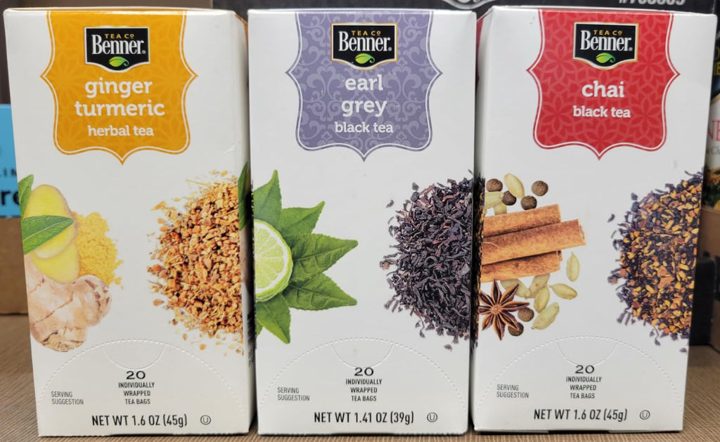Benner Tea Co assorted tea bags