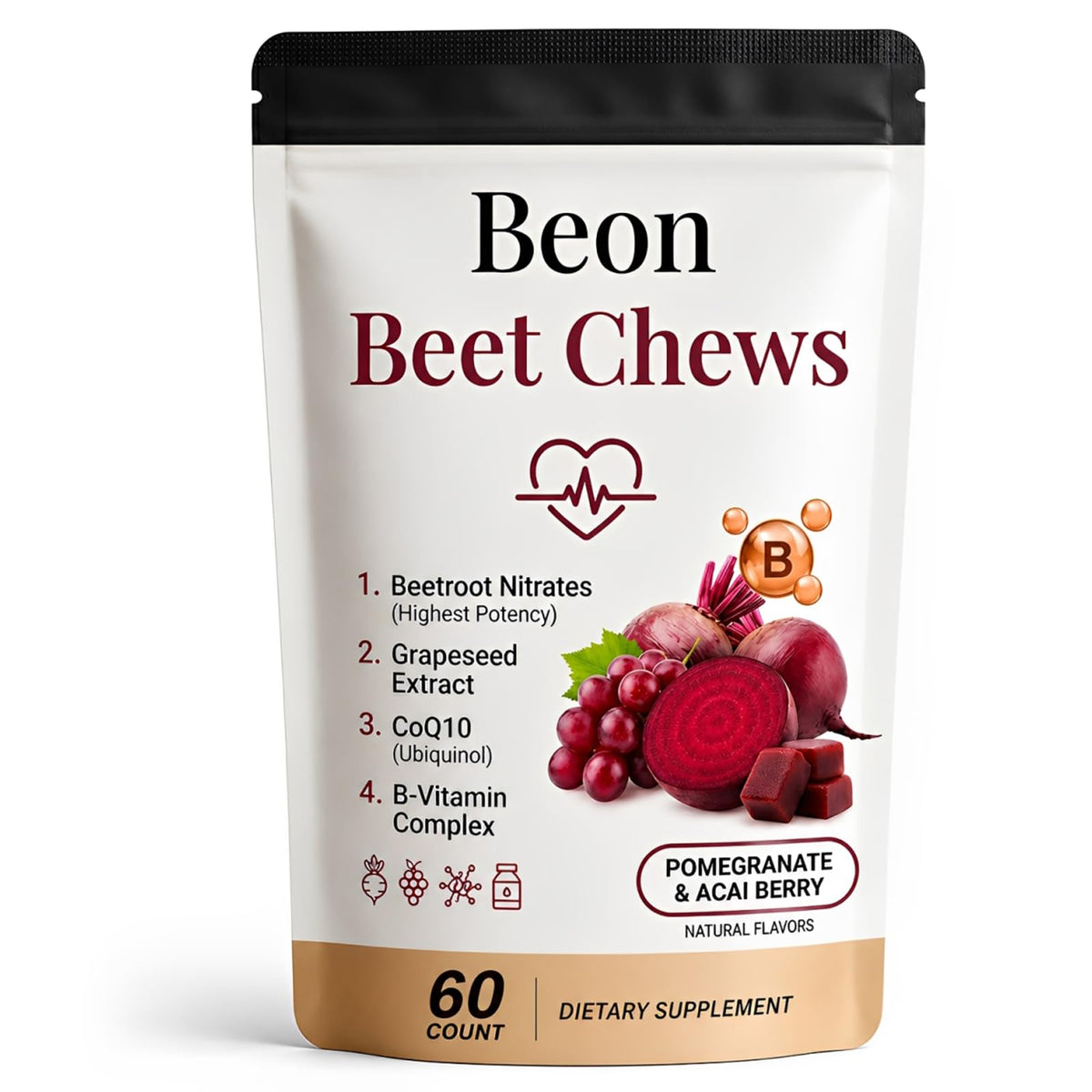 Beon beetroot chews for energy