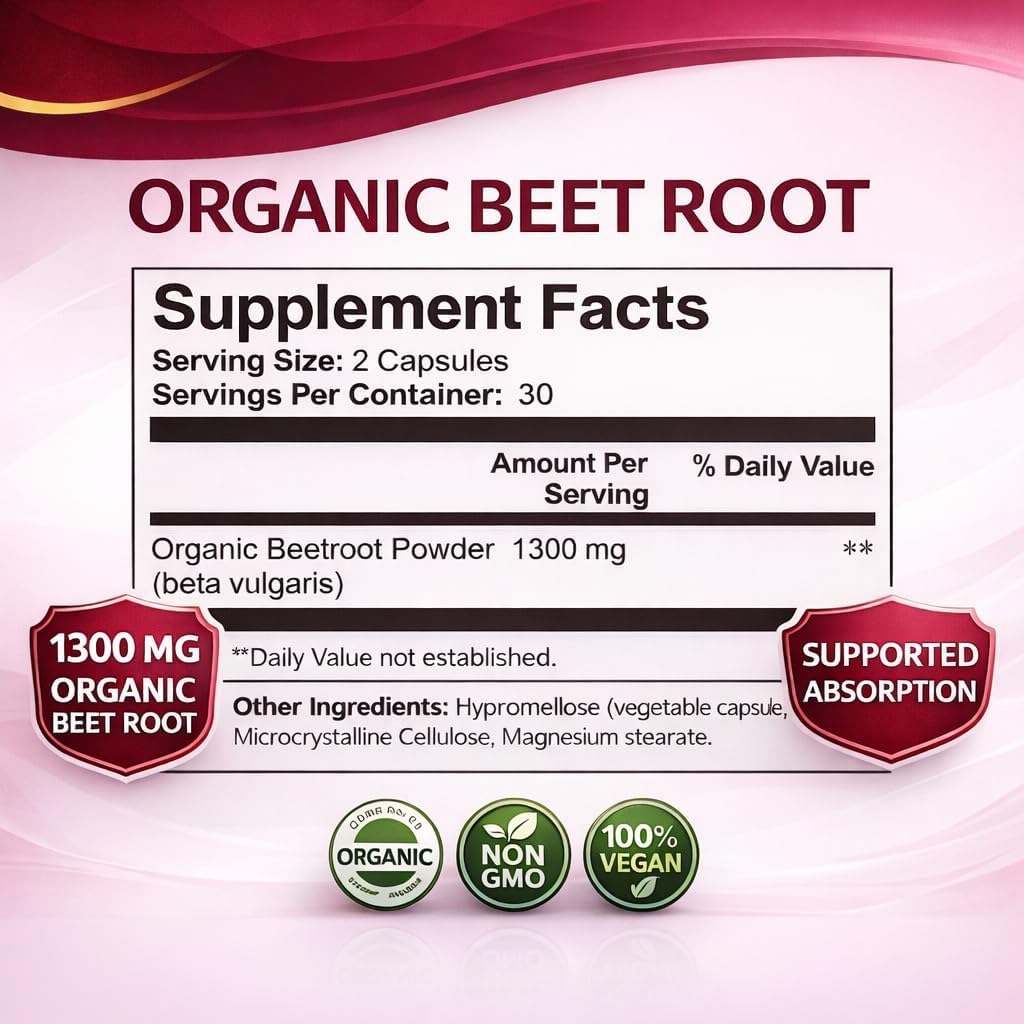 Beravia beet root supplement for vitality
