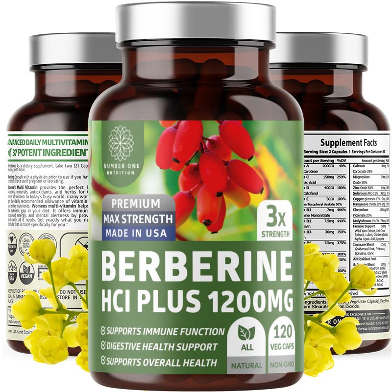 berberine 1200 mg health benefits