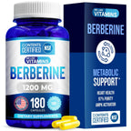 berberine 1200 mg vegetarian capsules