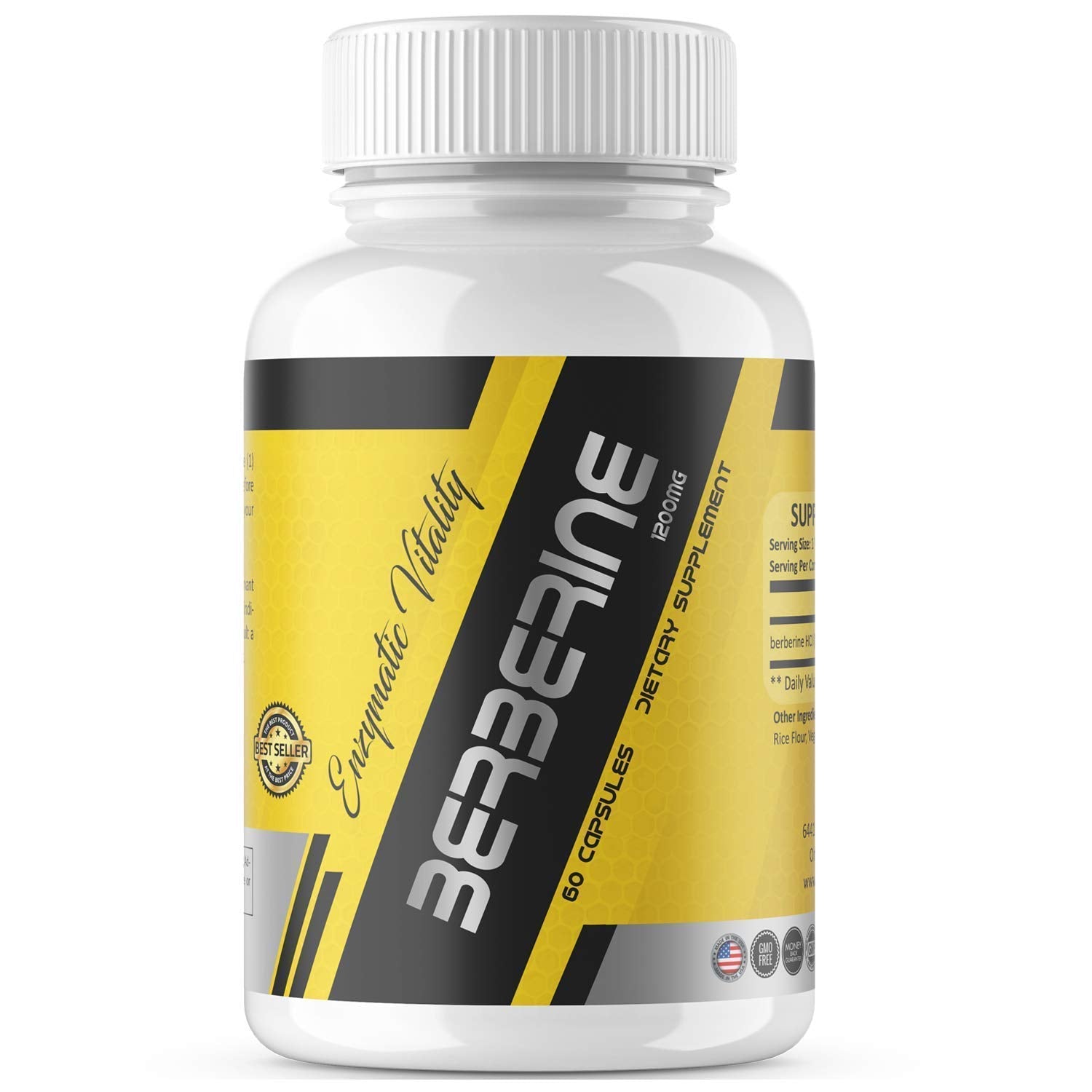 Berberine 1200mg antioxidant benefits