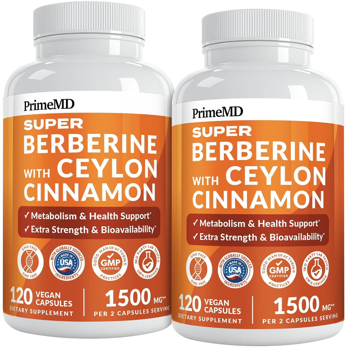 berberine 1500 mg health supplement