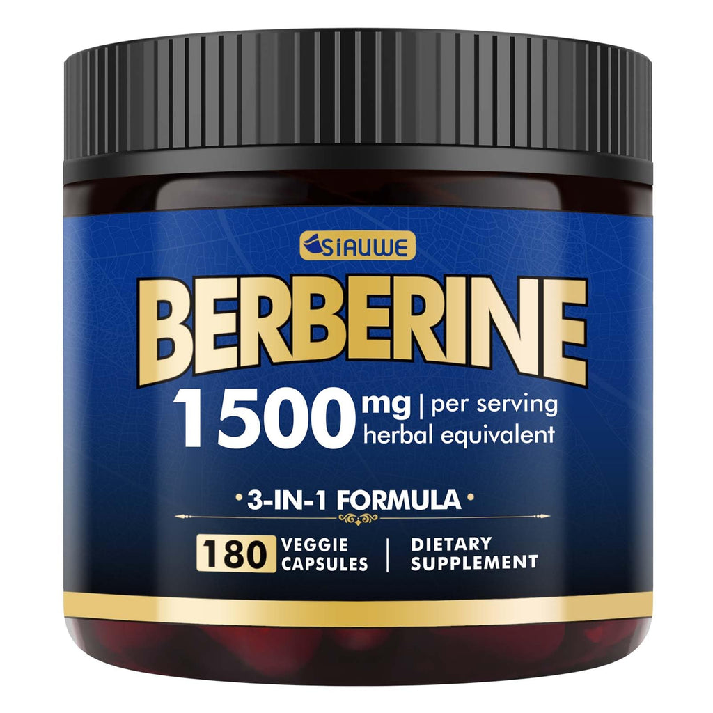 Berberine 1500 mg multivitamins for wellness