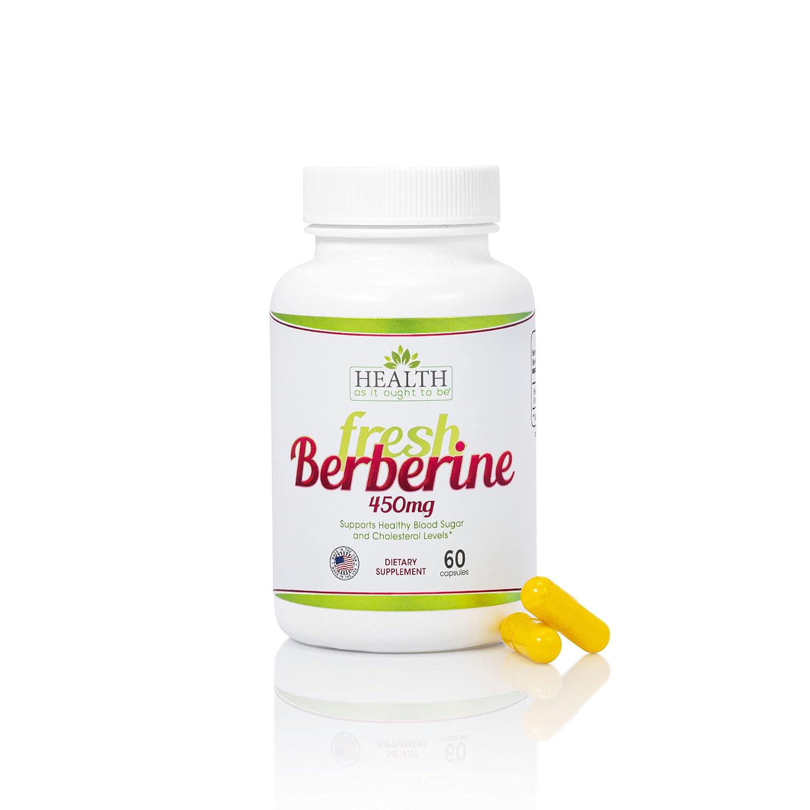 berberine 450 mg health supplement