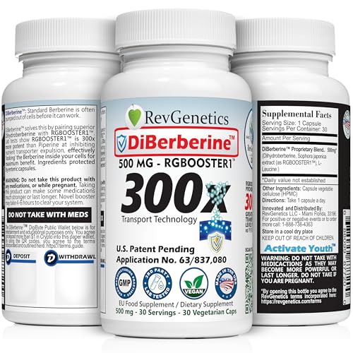 Berberine 500 mg health benefits