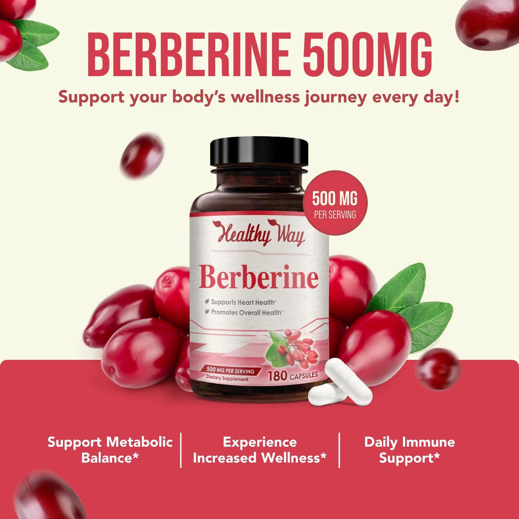Berberine 500 mg kids multivitamin capsules