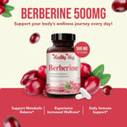 Berberine 500 mg kids multivitamin capsules