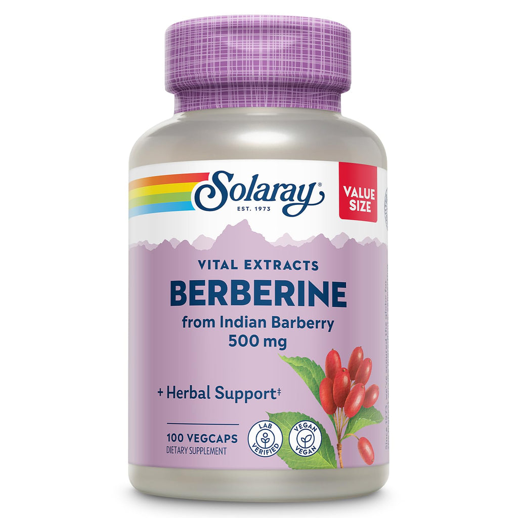 berberine 500 mg veggie capsules