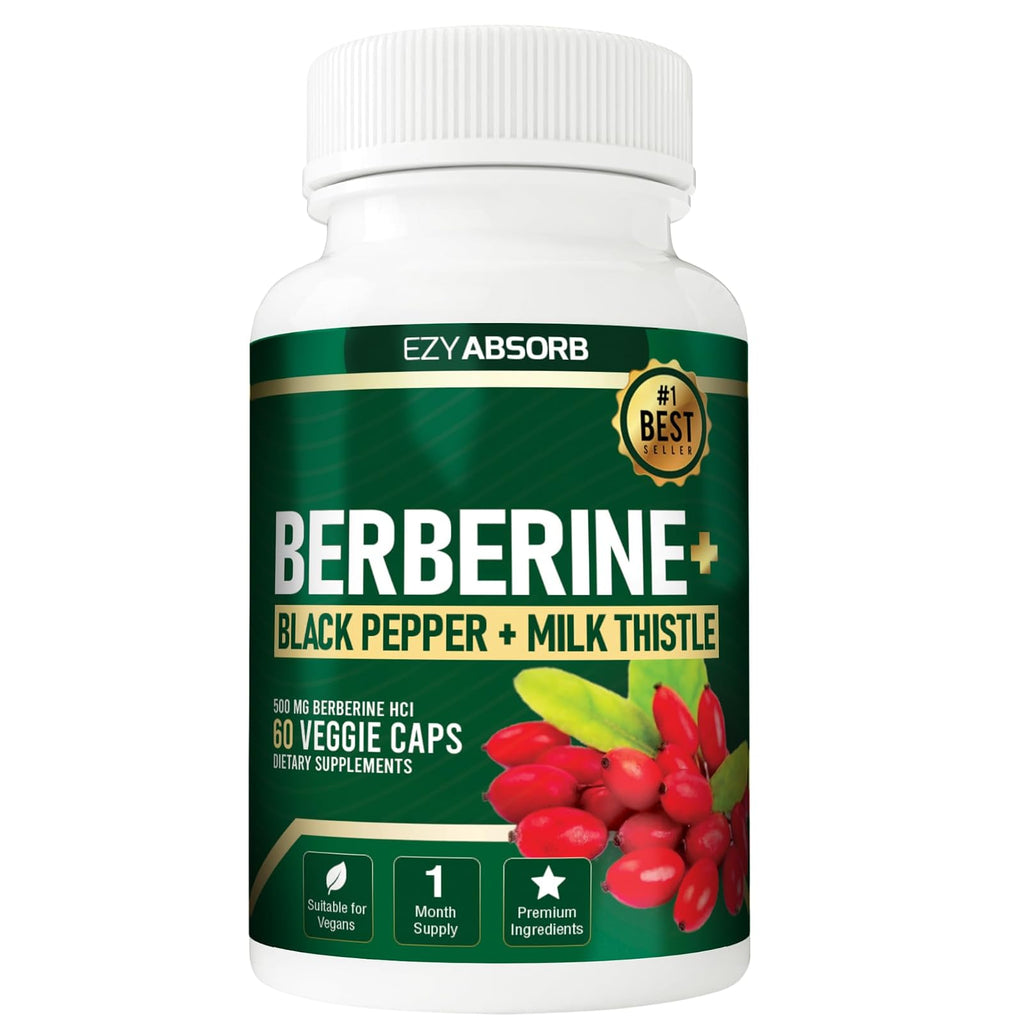 berberine 500 mg veggie capsules