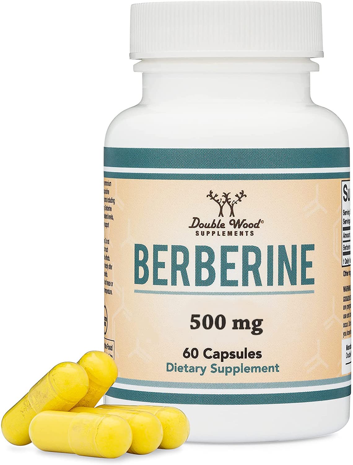 Berberine 500mg capsules for health