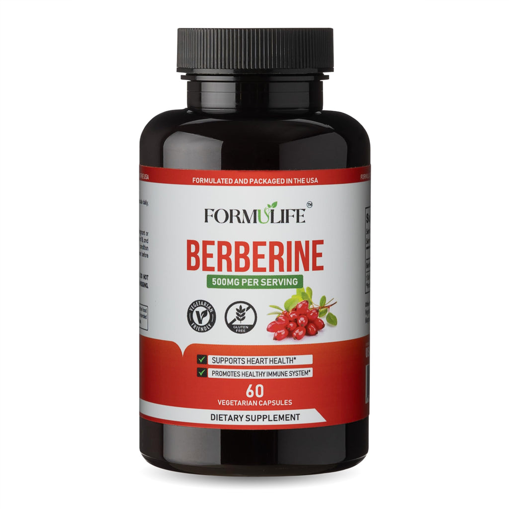 Berberine 500mg supplement for metabolism