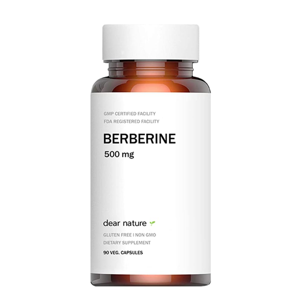 Berberine 500mg vegetable capsules