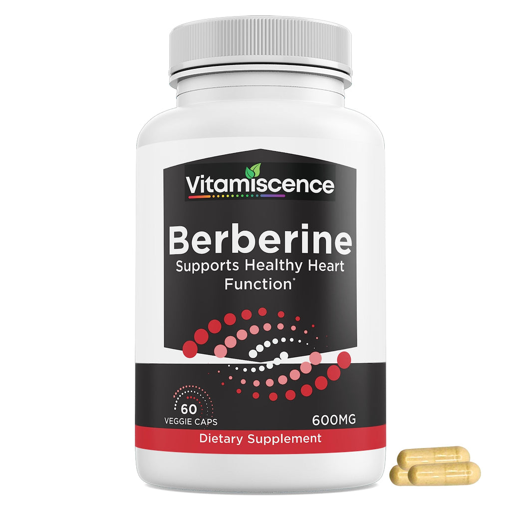 Berberine 600mg heart health support