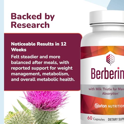 Berberine 800mg for metabolic support