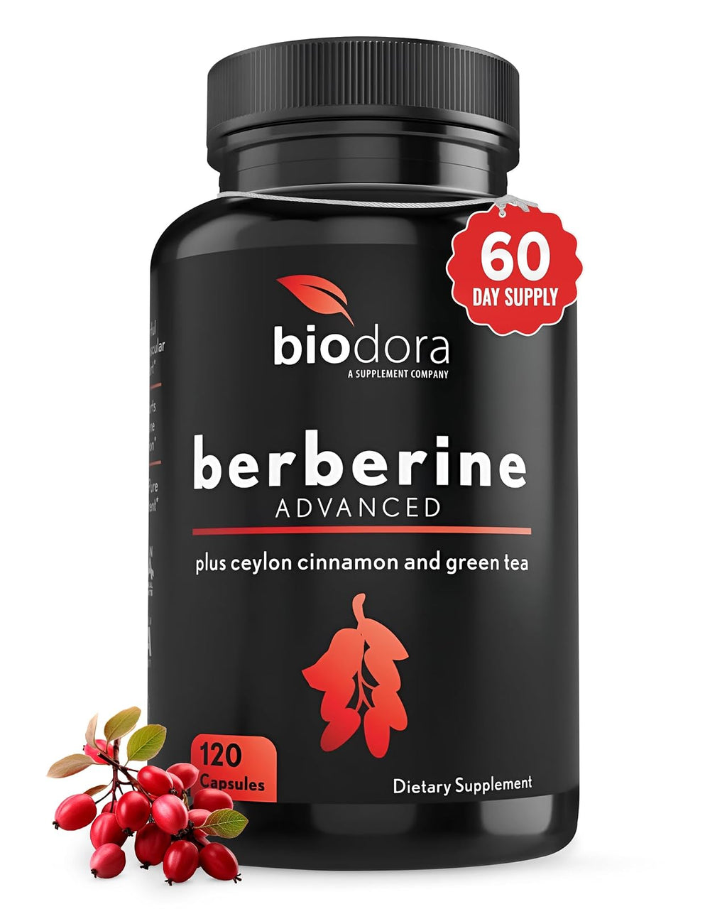 Berberine advanced plus cinnamon capsules