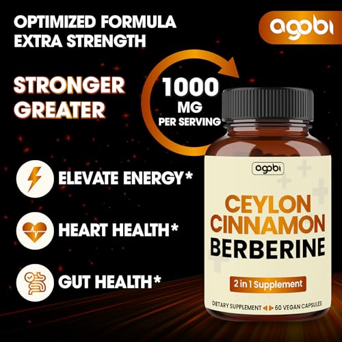 Berberine and cinnamon for wellness