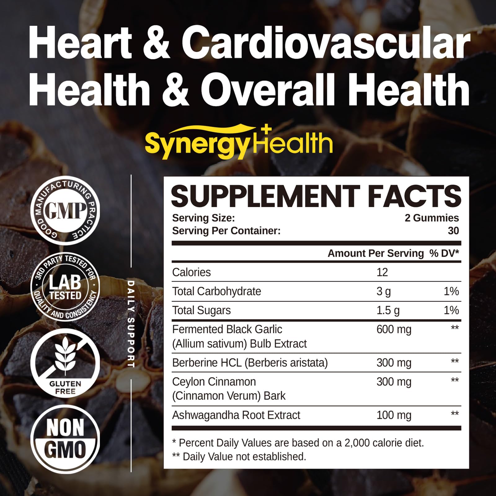 Berberine and cinnamon health support