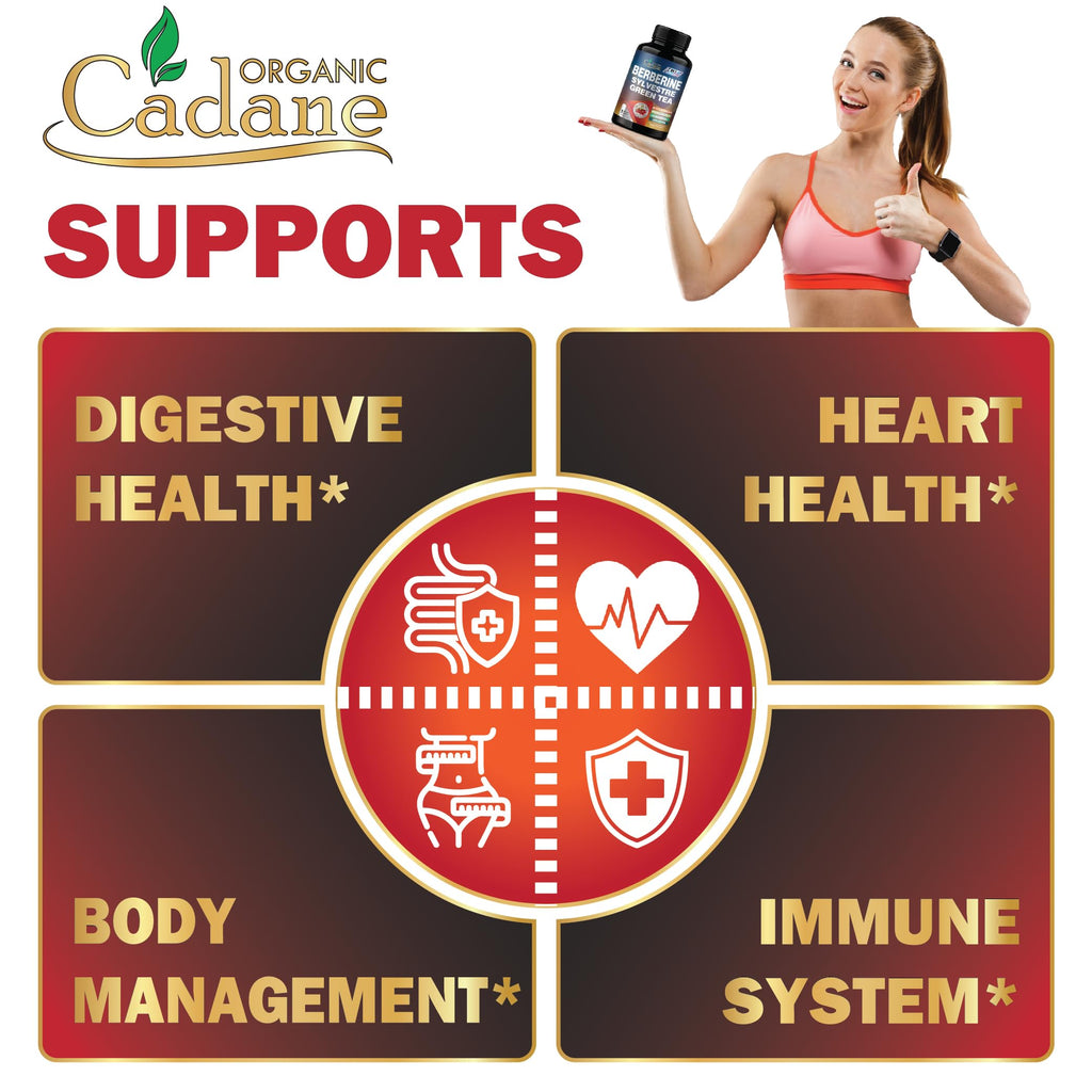 Berberine and green tea synergy