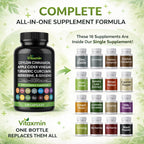 Berberine and turmeric capsules