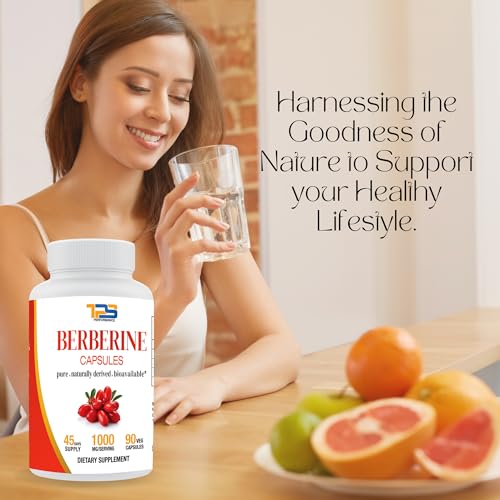 Berberine capsules for balanced nutrition
