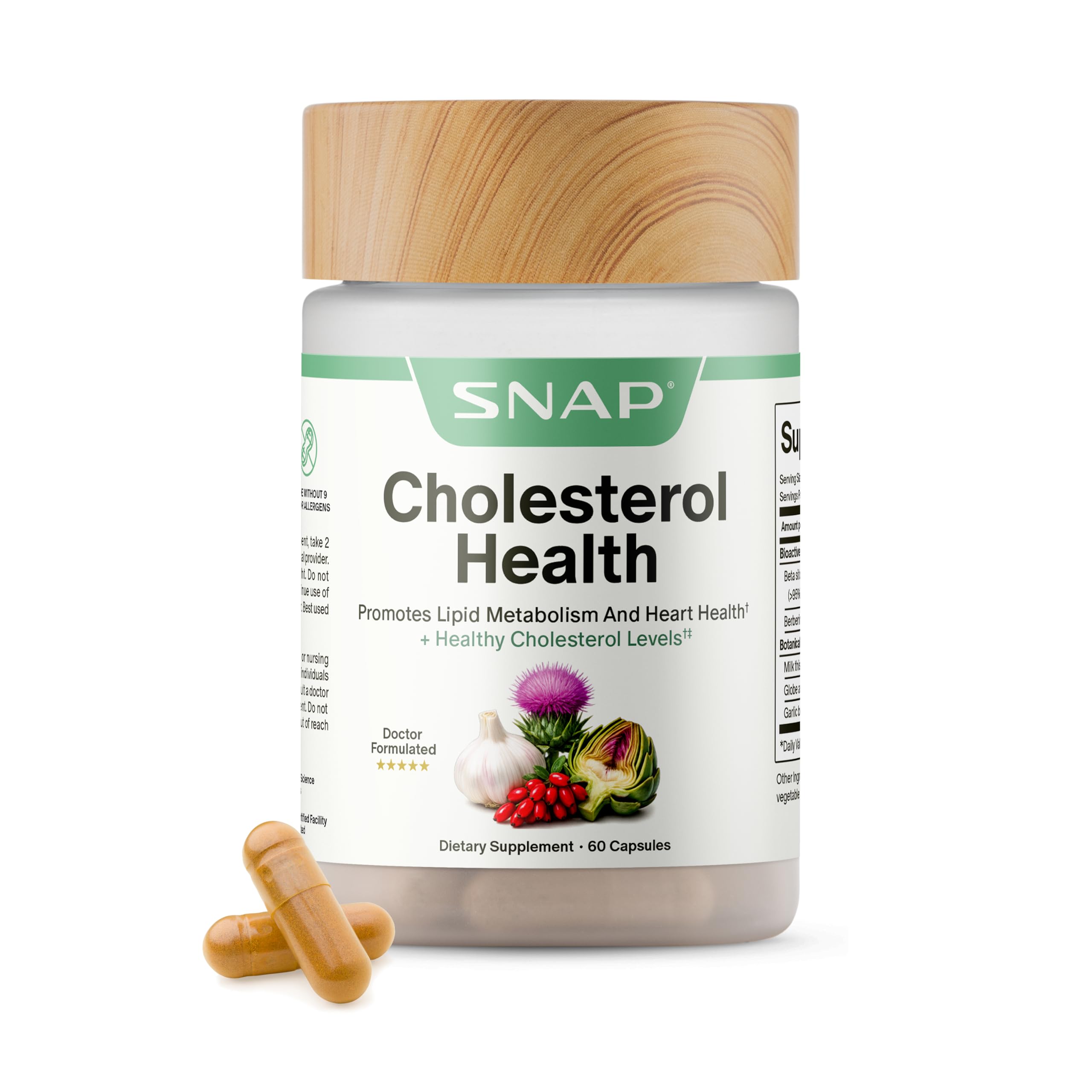 berberine capsules for cholesterol support