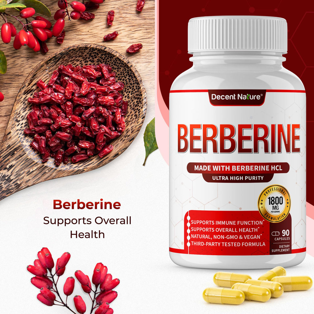 Berberine Capsules for Daily Health Boost