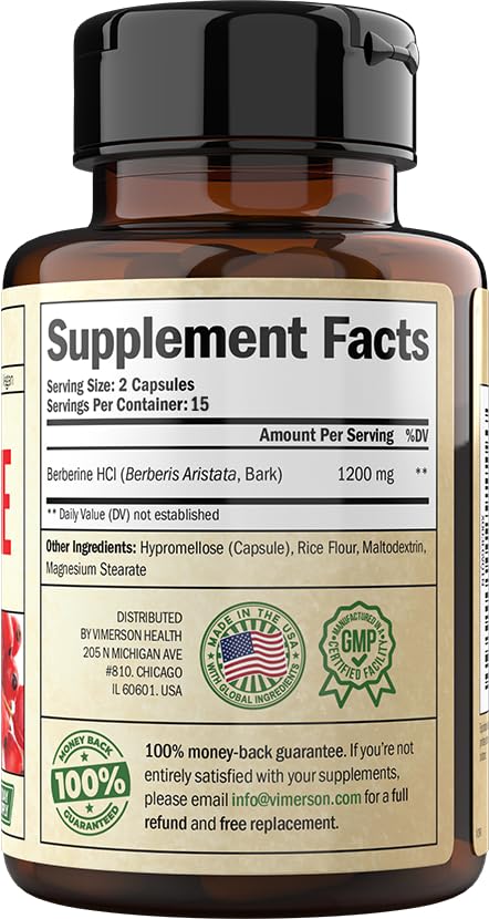 berberine capsules for daily health