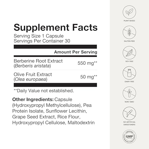 berberine capsules for daily health