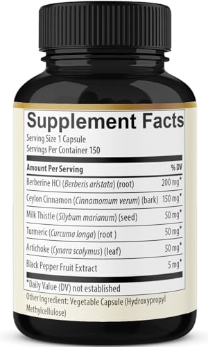 berberine capsules for daily health