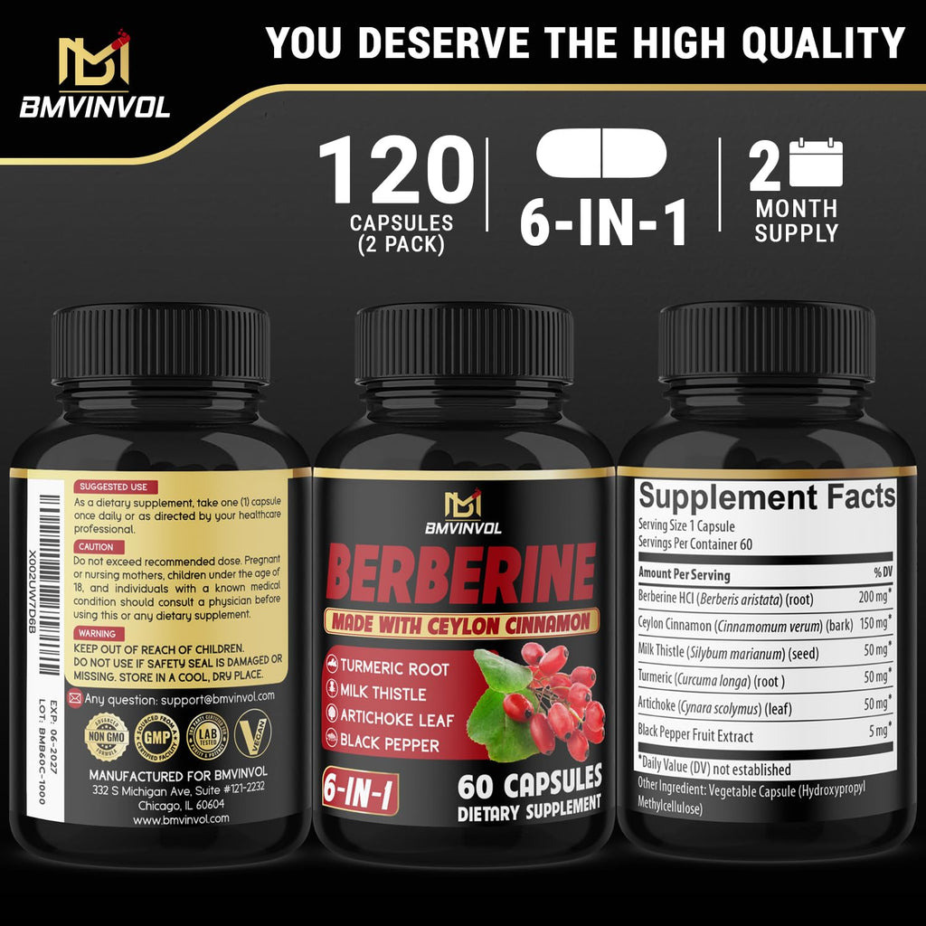 berberine capsules for daily wellness