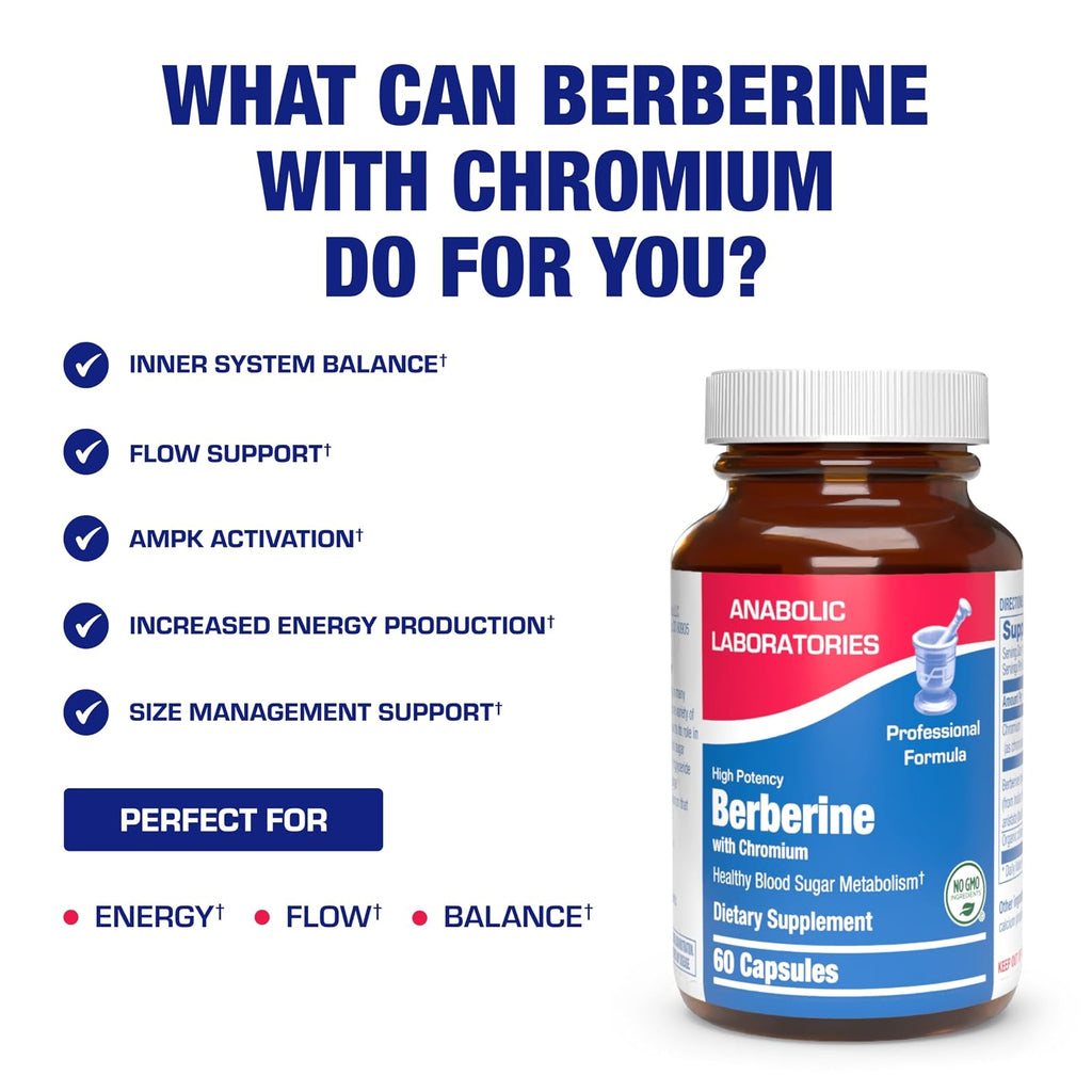 Berberine capsules for digestive balance