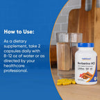 Berberine capsules for digestive health