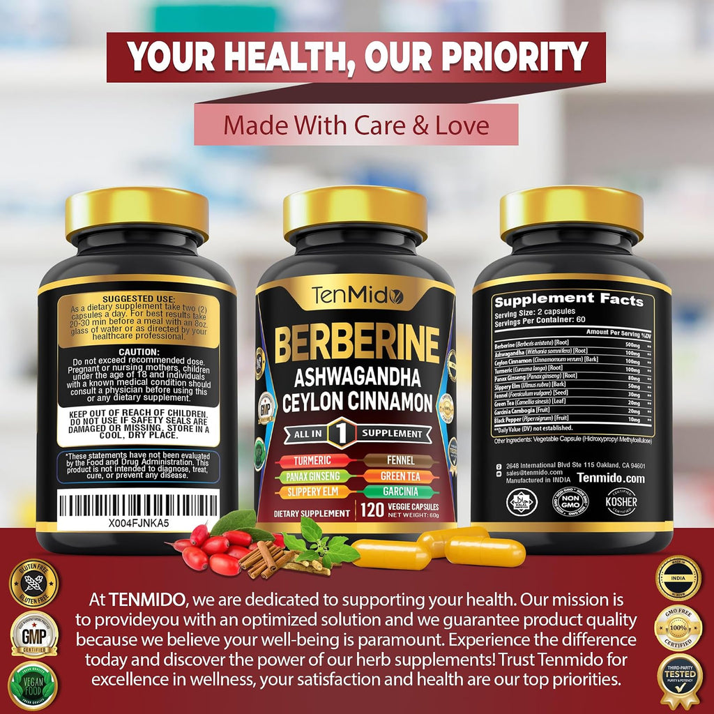 berberine capsules for digestive health
