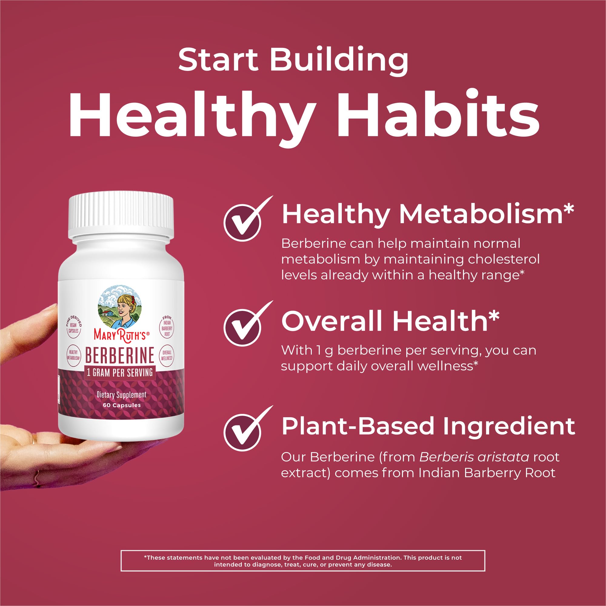 Berberine capsules for digestive health
