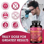 Berberine capsules for digestive health