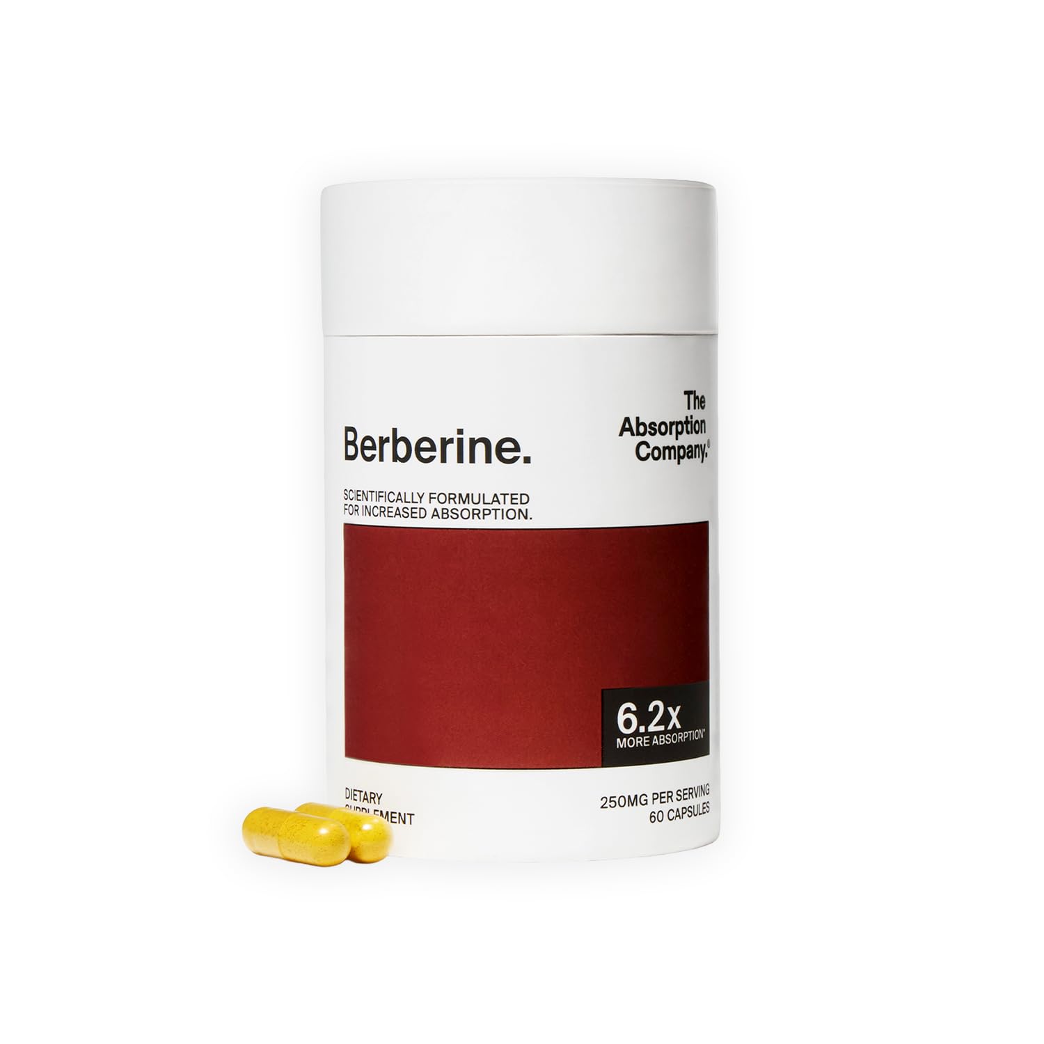 Berberine capsules for gut health