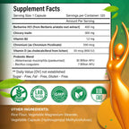 Berberine capsules for gut support