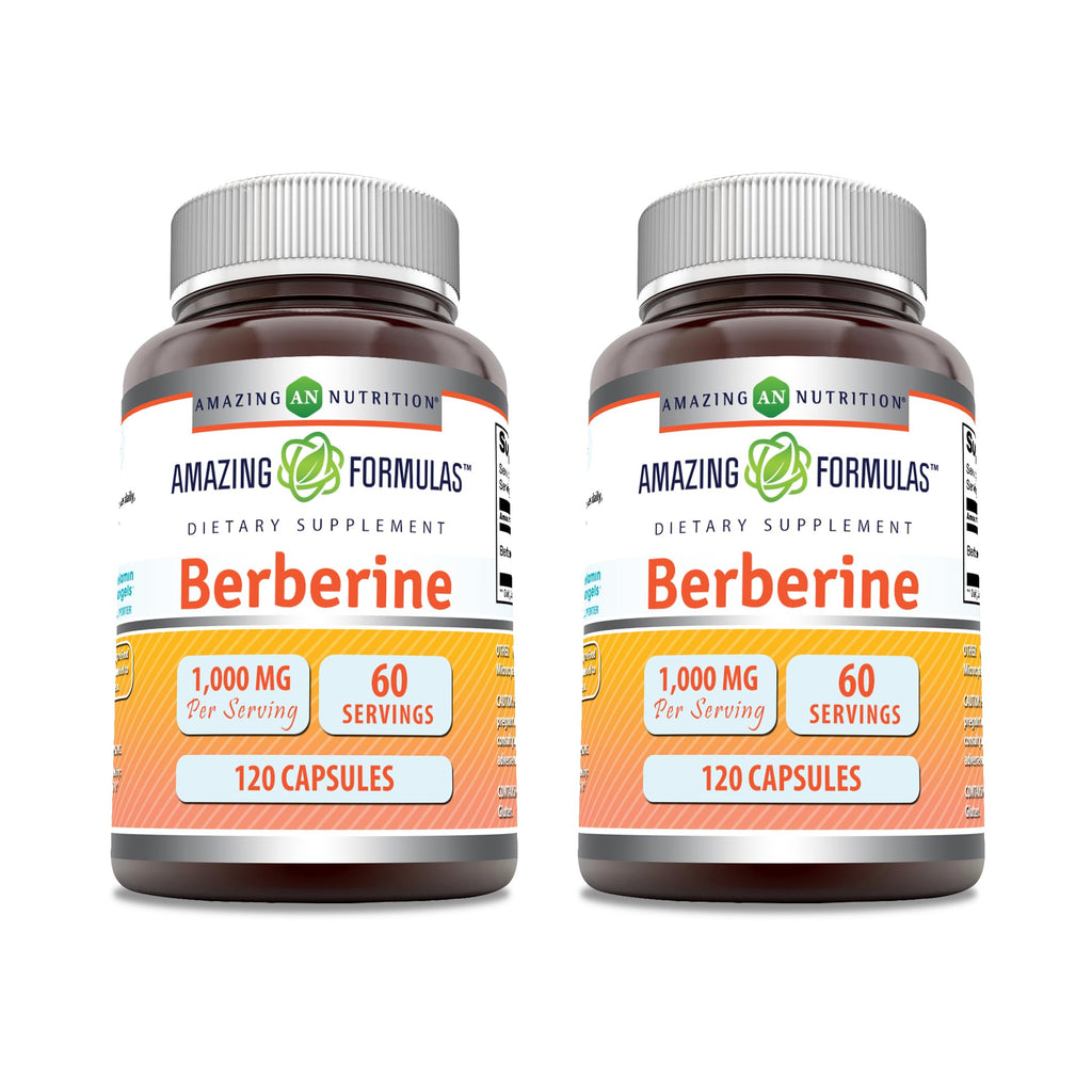 Berberine capsules for healthy metabolism