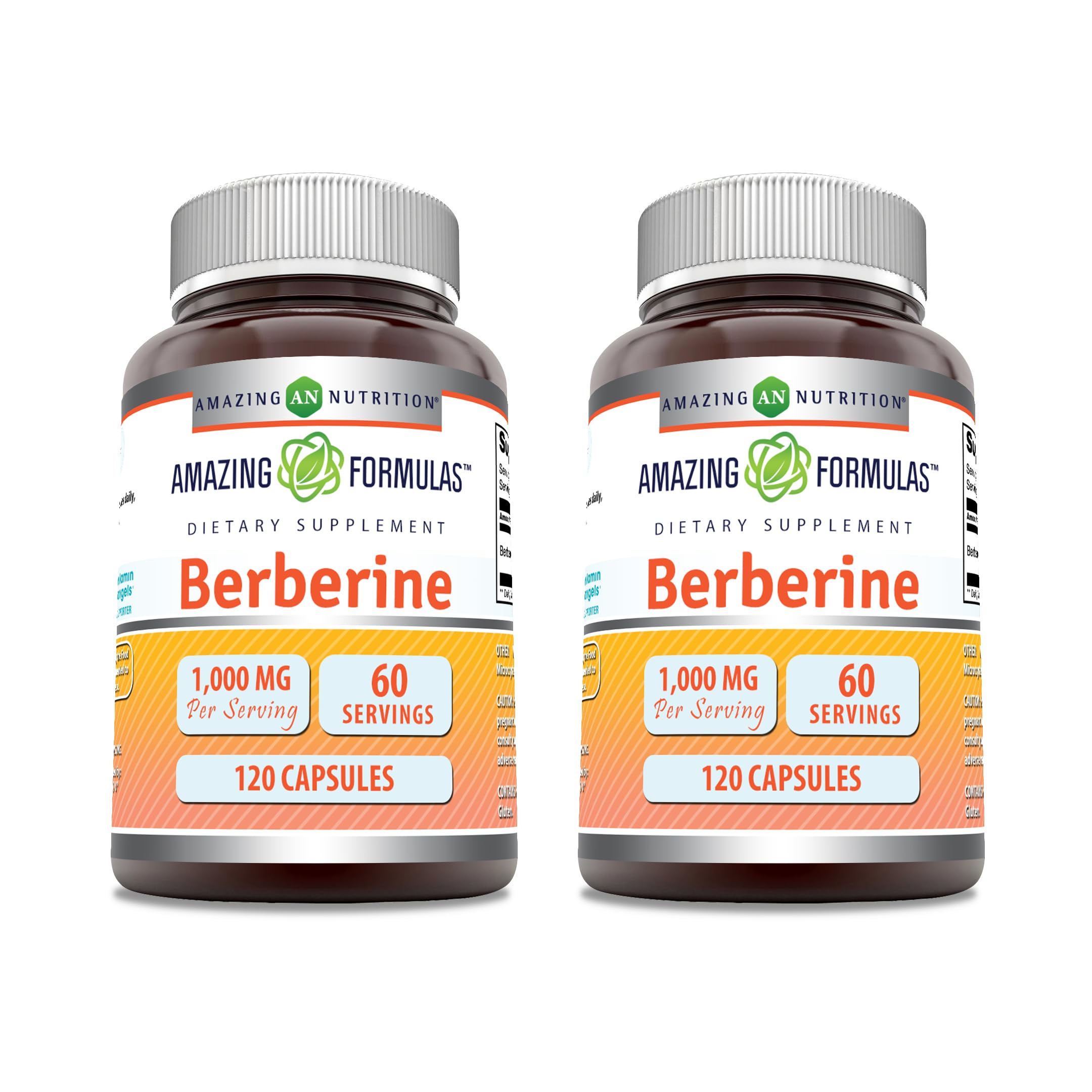 Berberine capsules for healthy metabolism