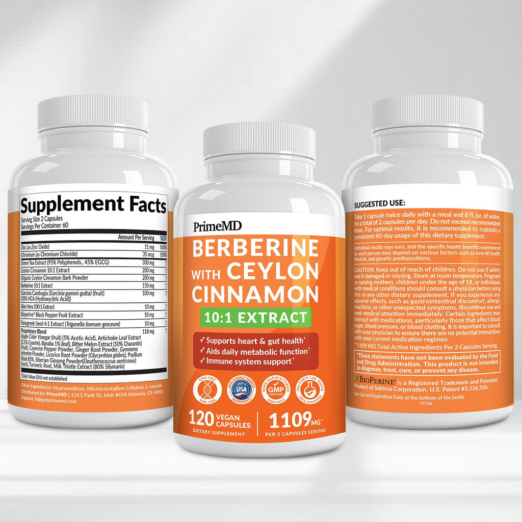 Berberine capsules for heart health