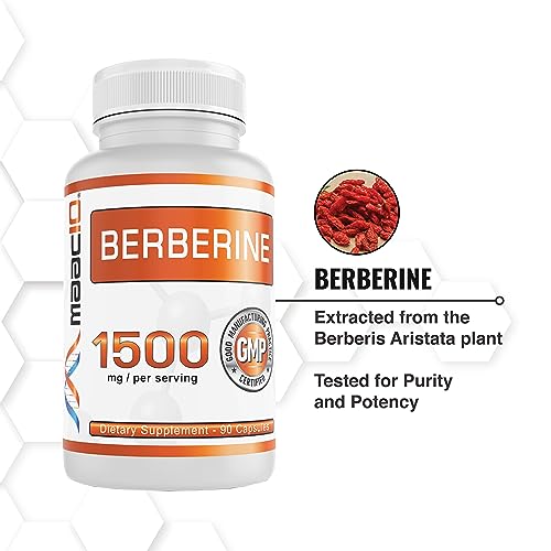 Berberine capsules for immune health