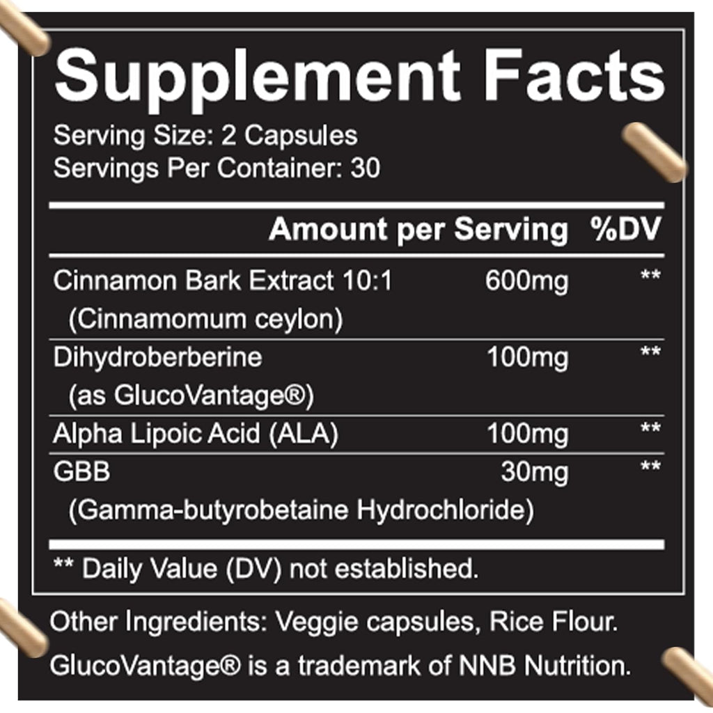Berberine capsules for metabolic balance