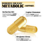 berberine capsules for metabolic support