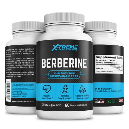 Berberine capsules for overall health