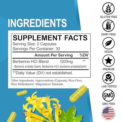 berberine capsules for overall wellness