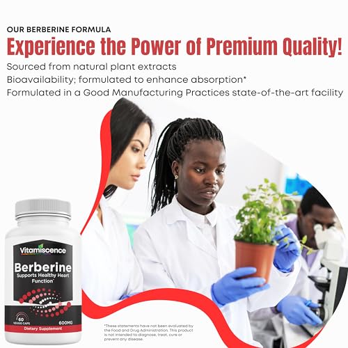 Berberine capsules for overall wellness