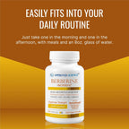 Berberine capsules for weight management