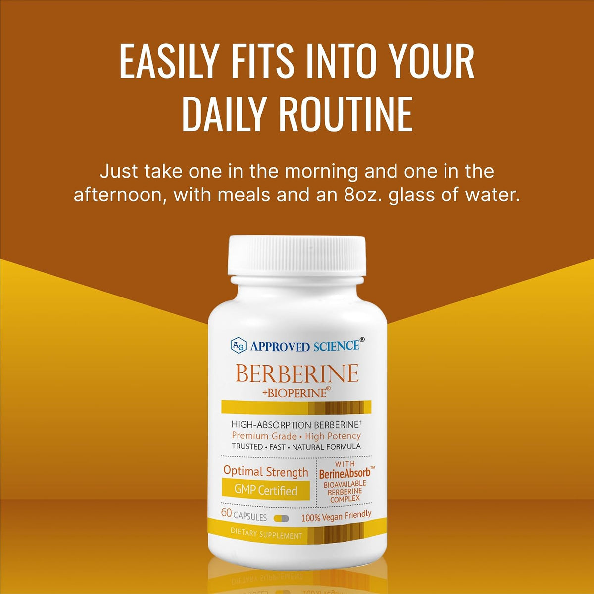 Berberine capsules for weight management